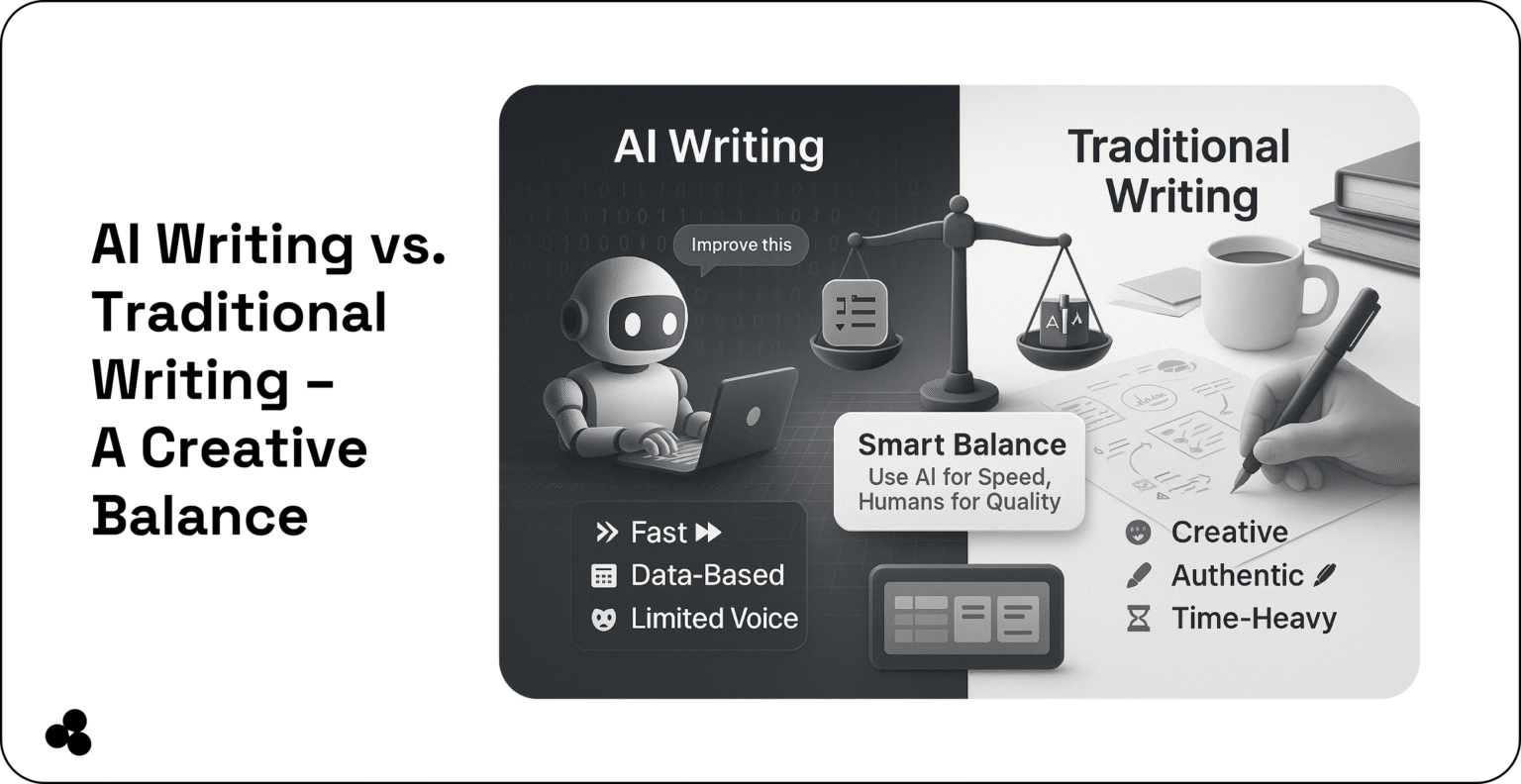 AI Writing vs Traditional Writing: What’s Best for You